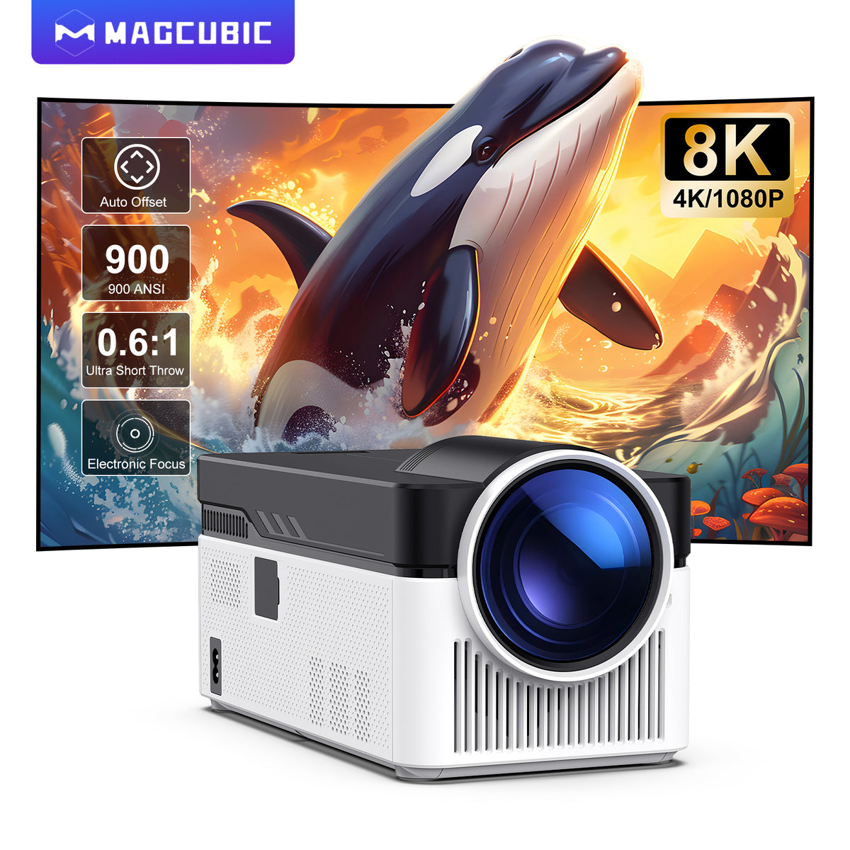 All products-Magcubic brand projectors or accessories with best prices.